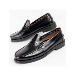 Purapiel Mokassins Castellar2 in Schwarz | Gr.: 45