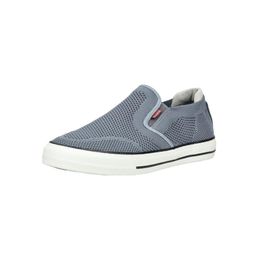 Mustang Slipper in Grau/Blau | Gr.: 40
