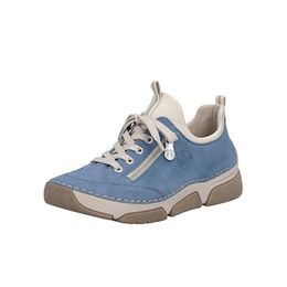 Rieker sportlicher Schn&uuml;rer in Blau | Gr.: 38