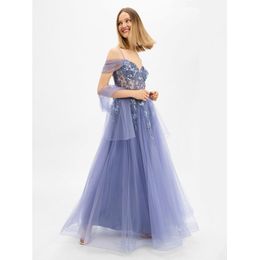 UNIQUE Abendkleid in indigo - 0001 | Gr.: 38