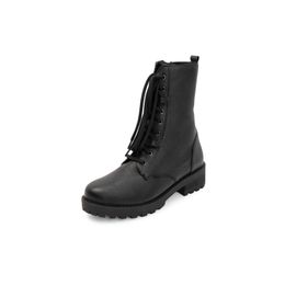 vitaform Hirschleder Stiefeletten in schwarz | Gr.: 35