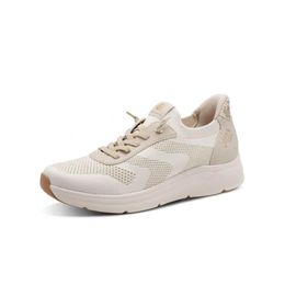 Jana Shoes sportlicher Schn&uuml;rer Slip IN in Beige | Gr.: 40