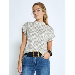 Sel by peppercorn Peppercorn Top in Whitecap Cream Print | Gr.: XXL