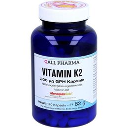 Hecht-Pharma Vitamin K2 200 &mu;g Gph Kapseln 120 St