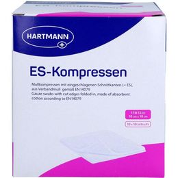 ES-KOMPRESSEN steril 10x10 cm 12fach Gro&szlig;packung 100 St