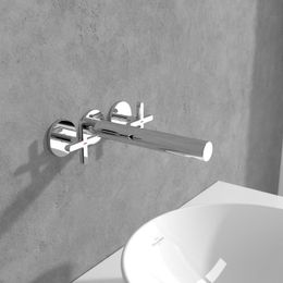 Villeroy & Boch Villeroy & Boch Loop & Friends Waschtischarmatur, Wandmontage, TVZ10601200061,
