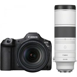 Canon EOS R5 II + RF 24-105mm f4 L IS USM + RF 200-800mm f6,3-9 IS USM