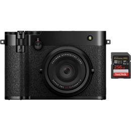 Fujifilm GFX 100RF Schwarz + SanDisk SDXC Pro 256GB 280MB/s V60 UHS II