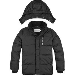 Calvin Klein Jeans Jacke 'Essential' Jungen Gr&ouml;&szlig;e 176 schwarz