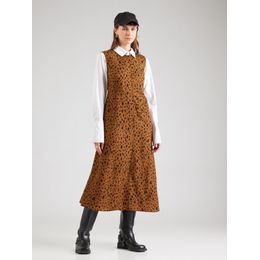 armedangels Kleid 'EMALANAA LEOPAA' Damen Gr&ouml;&szlig;e 34 camel / braun / schwarz Winterkleid