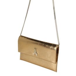 Patrizia Pepe Clutch female Gold size One Size