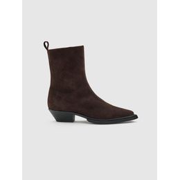 EDITED Stiefelette 'Alia' Damen Gr&ouml;&szlig;e 39 dunkelbraun Winterschuhe