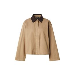 Pieces Jacke 'PCFemba' Damen Gr&ouml;&szlig;e S camel / dunkelbraun