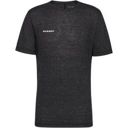 Mammut Massone Light Funktionsshirt Herren - schwarz - Gr. S - Hanf/Polyester/Lyocell