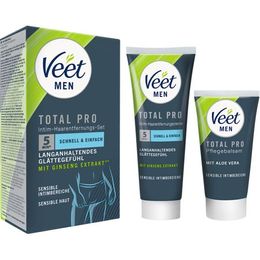 Veet MEN Haarentfernungsset Intimbereich (Creme + Pflegebalsam)