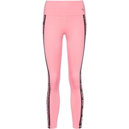 Puma Retro Glam Tights Damen - rosa - Gr. L - Polyester/Elastan