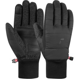 Reusch Stratos Touch-Tec Handschuh Herren - schwarz - Gr. 9 1/2 - Polyester/Polyamid/Polyurethan
