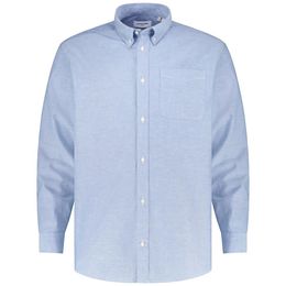 Jack & Jones Gro&szlig;e Gr&ouml;&szlig;en Jack&Jones Freizeithemd mit Elasthan Farbe blau Gr&ouml;&szlig;e: 8XL
