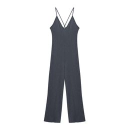 Pull&Bear Pull&bear Jumpsuit Damen Gr&ouml;&szlig;e XL dunkelgrau