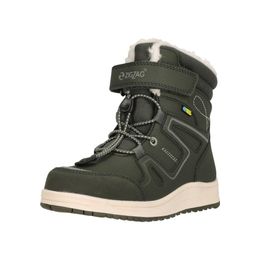 ZIGZAG Snowboots 'Rincet' Jungen Gr&ouml;&szlig;e 35 dunkelgr&uuml;n