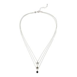 Elli Necklace 'Layer' female Silver size One Size