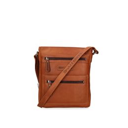 HILL BURRY Umh&auml;ngetasche Herren Gr&ouml;&szlig;e One Size braun / cognac