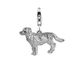 NENALINA Pendant 'Hund' female Silver size One Size