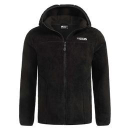 Arctic Seven Fleecejacke 'AS413 ' Herren Gr&ouml;&szlig;e XXL schwarz / wei&szlig;
