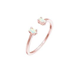Elli Ring 'Opal' Damen Gr&ouml;&szlig;e 50/60 rosegold