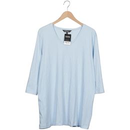 Ulla Popken Langarmshirt Damen Gr&ouml;&szlig;e 5XL Second Hand hellblau