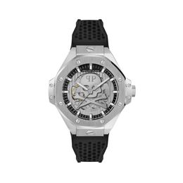 Philipp Plein Uhr 'Skeleton Royal' Herren Gr&ouml;&szlig;e One Size schwarz / silber
