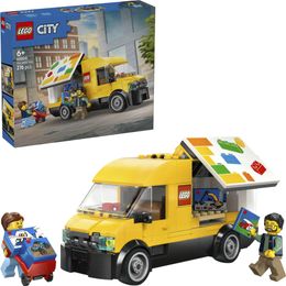 Lego Kinder Konstruktionsspielsteine "Der Lego Lieferwagen (60500), Lego City"bunt, Kunststoff, Spielbausteine, Made in Europe