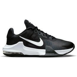 Nike Herren Sneaker "Air Max Impact 4", Gr. 40, schwarz-wei&szlig;, Synthetik, Textil, Schuhe