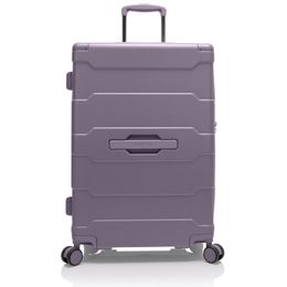 Heys Damen Hartschalen-Trolley "ReNew, verschiedene Gr&ouml;&szlig;en und Farben", lila, Kunststoff, clean, matt, Basic, Koffer, herausnehmbares Innenfutter