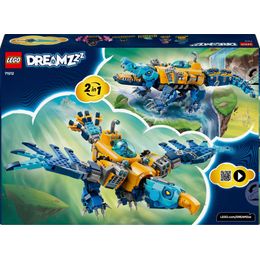 Lego Kinder Konstruktionsspielsteine "Krokodil-U-Boot (71512), Lego DREAMZzz"bunt, Kunststoff, Spielbausteine, Made in Europe