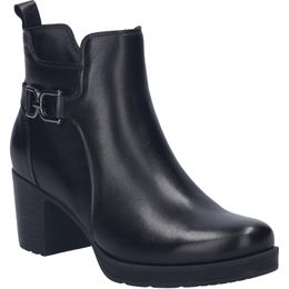 Josef Seibel Damen Stiefelette "Gloria 04, schwarz", Gr. 38, schwarz, Obermaterial: 100% Rindsleder Leather cow., Schuhe