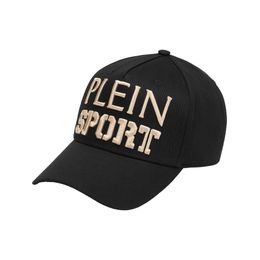 Plein Sport Cap Herren Gr&ouml;&szlig;e 55/60 beige / schwarz