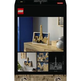 Lego Konstruktionsspielsteine "Paris &ndash; Stadt der Liebe (21064), Lego Architecture"bunt, Kunststoff, Spielbausteine, Made in Europe
