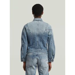 G-Star Raw G-STAR Damen Outdoorjacke "Kitoh 3D Jacke"vintage indigo apex, Gr. S, Obermaterial: 100% Baumwolle, Jacken