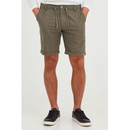 Blend Herren Shorts "BHLenno"dusty olive, Gr. XL, unifarben, Web, 55% Baumwolle, 45% Leinen, Hosen, Leinen-Shorts mit Kordeln