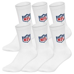NFL Socken Damen Gr&ouml;&szlig;e 43/46 wei&szlig;