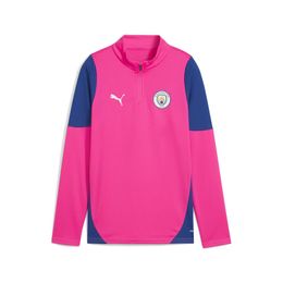 Puma Funktionsshirt 'Manchester City' Jungen Gr&ouml;&szlig;e 128 navy / neonpink