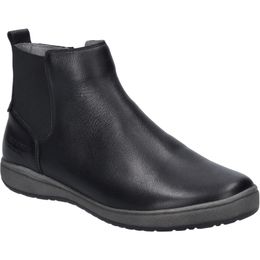 Josef Seibel Damen Stiefelette "Caren 29, schwarz", Gr. 37, schwarz, Obermaterial: 100% Rindsleder Leather cow., Schuhe