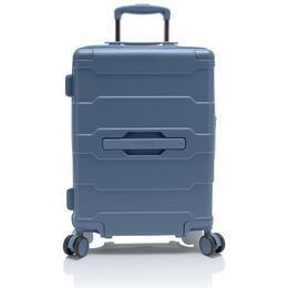 Heys Damen Hartschalen-Trolley "ReNew, verschiedene Gr&ouml;&szlig;en und Farben", blau, Kunststoff, clean, matt, Basic, Koffer, herausnehmbares Innenfutter