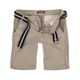 Rock Creek Shorts Herren Gr&ouml;&szlig;e 31 dunkelbeige / schwarz / wei&szlig;