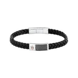 Maserati Bracelet male Black size One Size