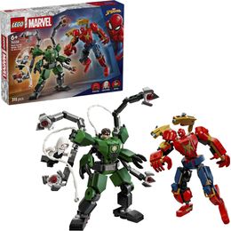 Lego Kinder Konstruktionsspielsteine "Mech-Duell: Spider-Man vs. Doc Ock (76338), Lego Super Heroes"bunt, Kunststoff, Spielbausteine, Made in Europe
