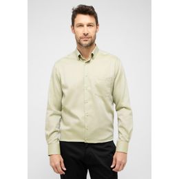 Eterna Herren Langarmhemd "MODERN FIT"pistazie, Gr. 40, 100% Baumwolle, Hemden, NON IRON (b&uuml;gelfrei)