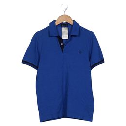 Fred Perry Poloshirt Herren Gr&ouml;&szlig;e M Second Hand blau