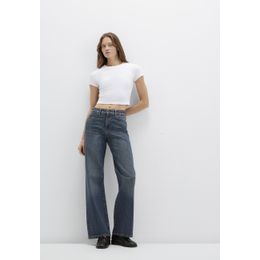 Mavi Damen Weite Jeans "MALIBU"schwarz vintage 90's, Gr. 28, 99% Baumwolle, 1% Elasthan, Jeans, Wide Leg Jeans